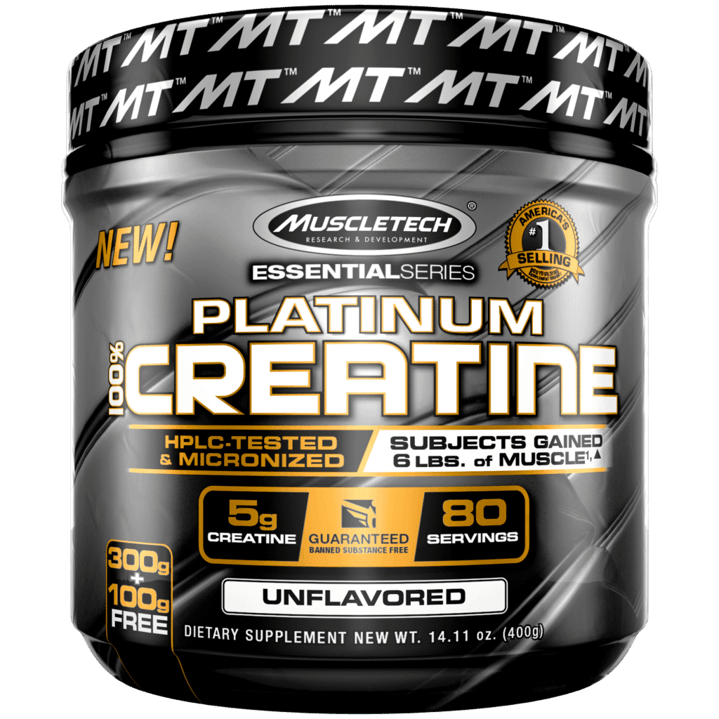 Muscletech Platinum 100% Creatine - Bodytech Supplements