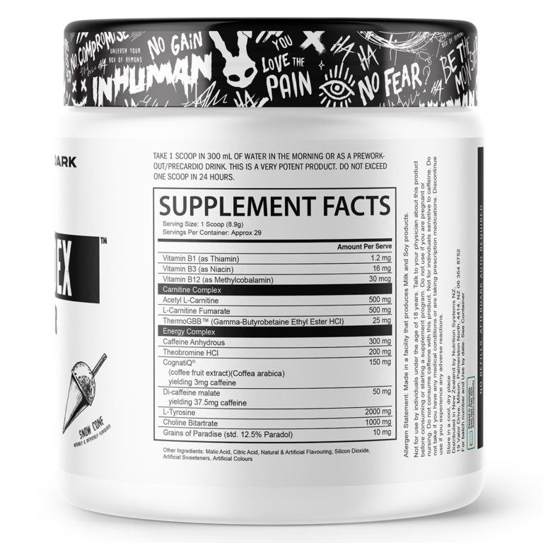 Hercules Burn of the Gods Fat Burner - Bodytech Supplements